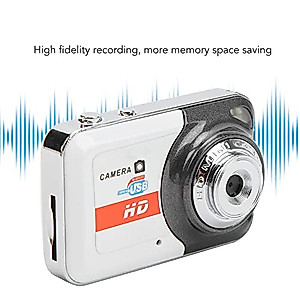 Digital Camera, Mini Thumb Camera, Portable Video Camera with Motion Detection, Point and Shoot Digital Cameras, Fashion Mini DV Camera for Teens Students Kids (Silver Gray)