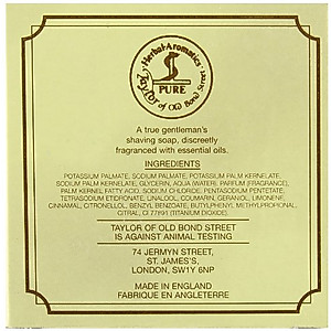 Taylor of Old Bond Street Sandalwood Hard Shaving Soap Refill, 3.5-Ounce, (01051)