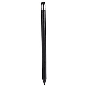 KJHBV Electronic Kits Tablet Stylus Pens for Touch Screens Fine Point Real Steel Surface Pen Writing Instrument Tablet Pen Suite Flat Conductive Pen Black Stylus Pens