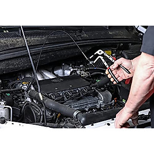 ARES 71102 - Flexible Hose Clamp Plier - 24-Inch Heavy Duty Cable Flexes for Use in Any Position - Works on 18mm-54mm Hose Clamps