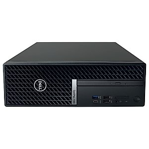 Dell OptiPlex 7080 SFF Small Form Factor Desktop Computer - 10th Gen Intel Core i7-10700 8-Core up to 4.80 GHz CPU, 16GB RAM, 256GB SSD + 1TB HDD, Intel UHD Graphics 630, DVD Writer, Windows 10 Pro