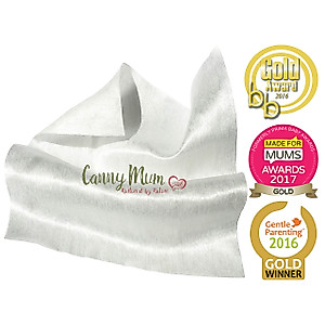 Real Nappy Bamboo Disposable Liners, 200 Count, Unisex