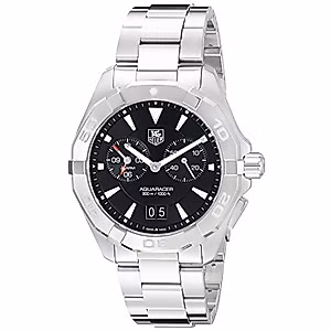 Tag Heuer Aquaracer Chronograph Black Dial Stainless Steel Mens Watch WAY111Z.BA0928