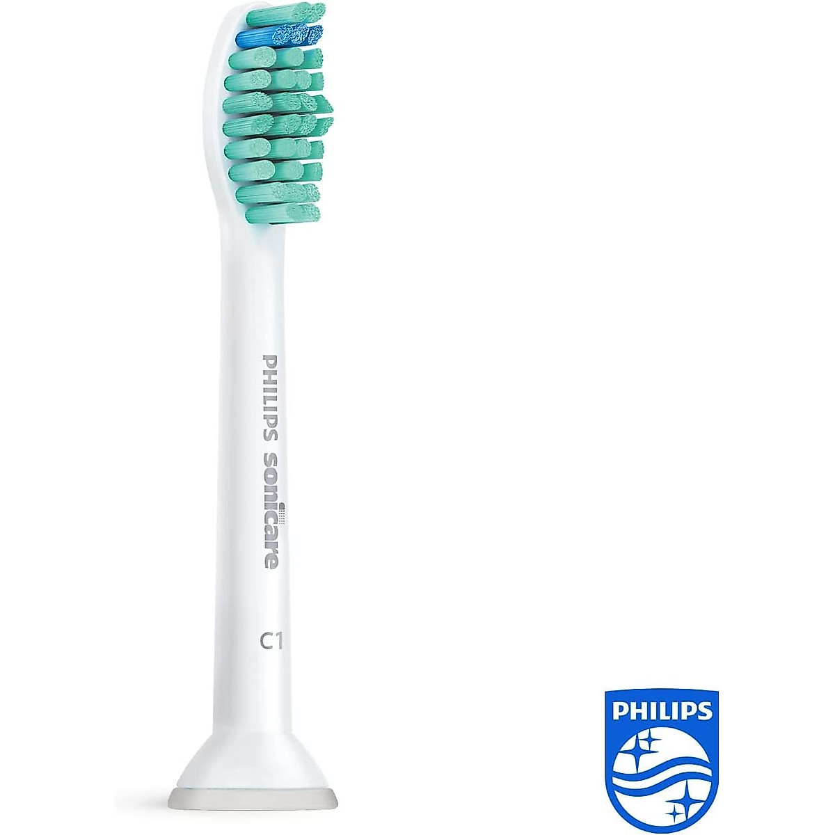 Philips Genuine Sonicare Pro Results Brush Heads, White, Pack of 4 - HX6014/07