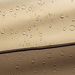 Classic Accessories 56-304-051501-EC Veranda V-Shaped Sectional Sofa Cover, X-Large, Pebble-Earth-Bark, Patio Furniture Covers