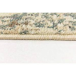 Unique Loom Tuareg Collection Area Rug - Sandstorm (8'Square, Multi/ Gray)