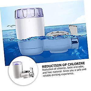 PLAFOPE 2pcs Water Purifier Water Filter Sink House Water Filter Ceramic Water Filter Faucet Water Filter Faucet Filter tap Water Filter Faucet Filtration System Faucet Ceramic Filter