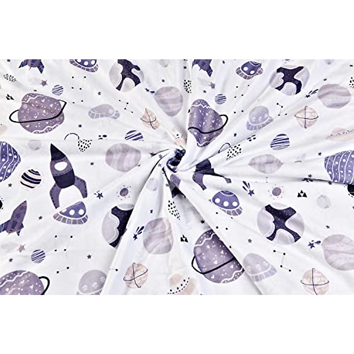 Boyoung Baby Blanket, Soft Minky Warm Blanket for Boy or Girl, Receiving Blanket with Double Layer Dotted Backing for Newborns 7894222 0