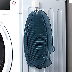 Washboard Decor hand portable clothes washing machines washing board household clothes washboard anti-skid tabla washboard mini dryer for clothes (blue) Washboard Tie