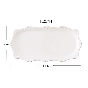 Juliska Berry & Thread Whitewash Hostess Tray