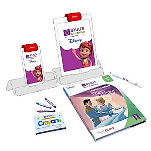 BYJU'S Magic Workbooks: Disney, Grade 1, Language & Reading, Fun with Phonics - Ages 5-7—Physical-Digital Learning, Featuring Disney & Pixar Characters, Works with iPad, iPhone & Fire