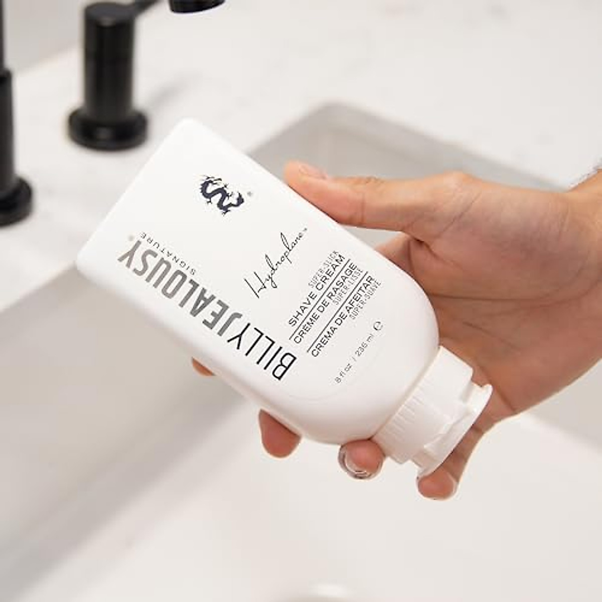 Billy Jealousy Hydroplane Super Slick Shave Cream, 8 Fl Oz (Pack of 1)