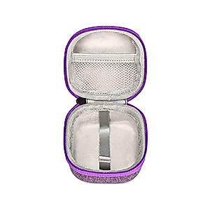 Rummyluck Protective Hard Case Compatible with Beats Fit Pro x Kim Kardashian/Fit Pro, Portable Box with Carabiner, Purple