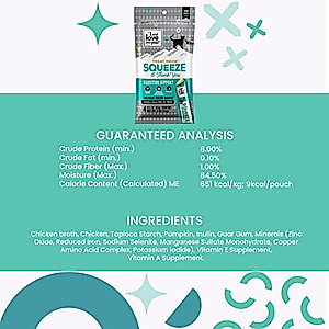 I AND LOVE AND YOU Treat Meow Lickable Cat Treats - Chicken Puree - Digestion Support, Squeeze Treat, 0.5oz, 4ct