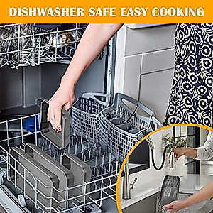 Silicone Sheet Pan Set, XOMOO Extra large size 8 PCS Nonstick Silicone Dividers for Baking Trays, Baking Pan Dividers, Baking Cooking Accessories for Oven Dinner Prep, Dishwasher Safe Air Fryer Safe