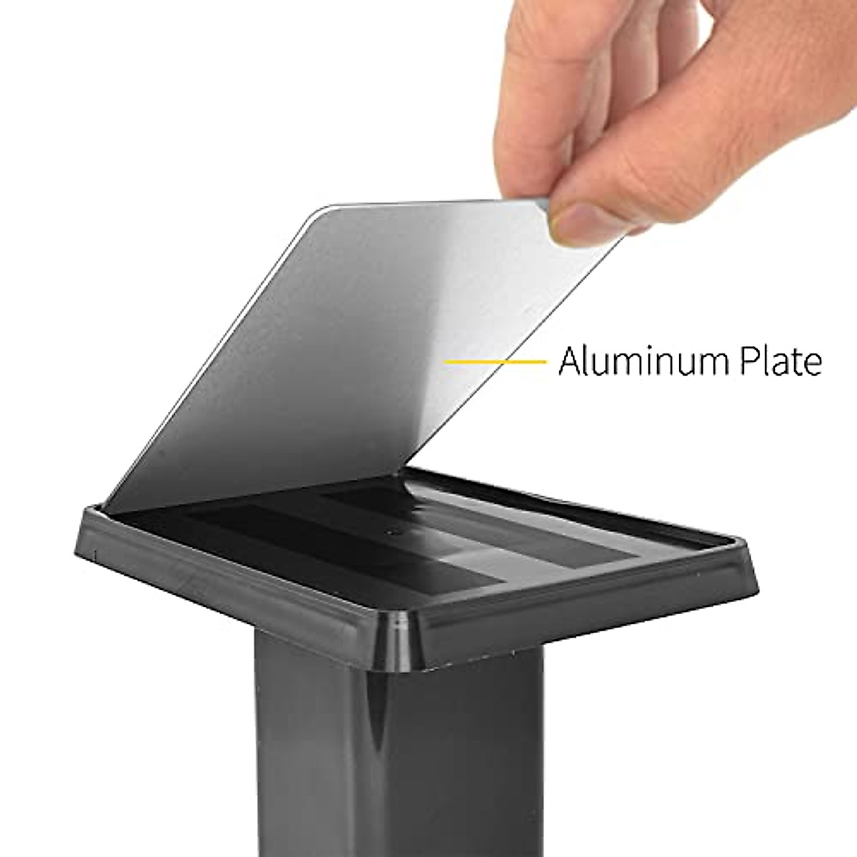 iPick Image, Compatible with - Nissan Titan XD UV Graphic Black Metal Face-Plate on ABS Plastic 2 inch Tow Hitch Cover