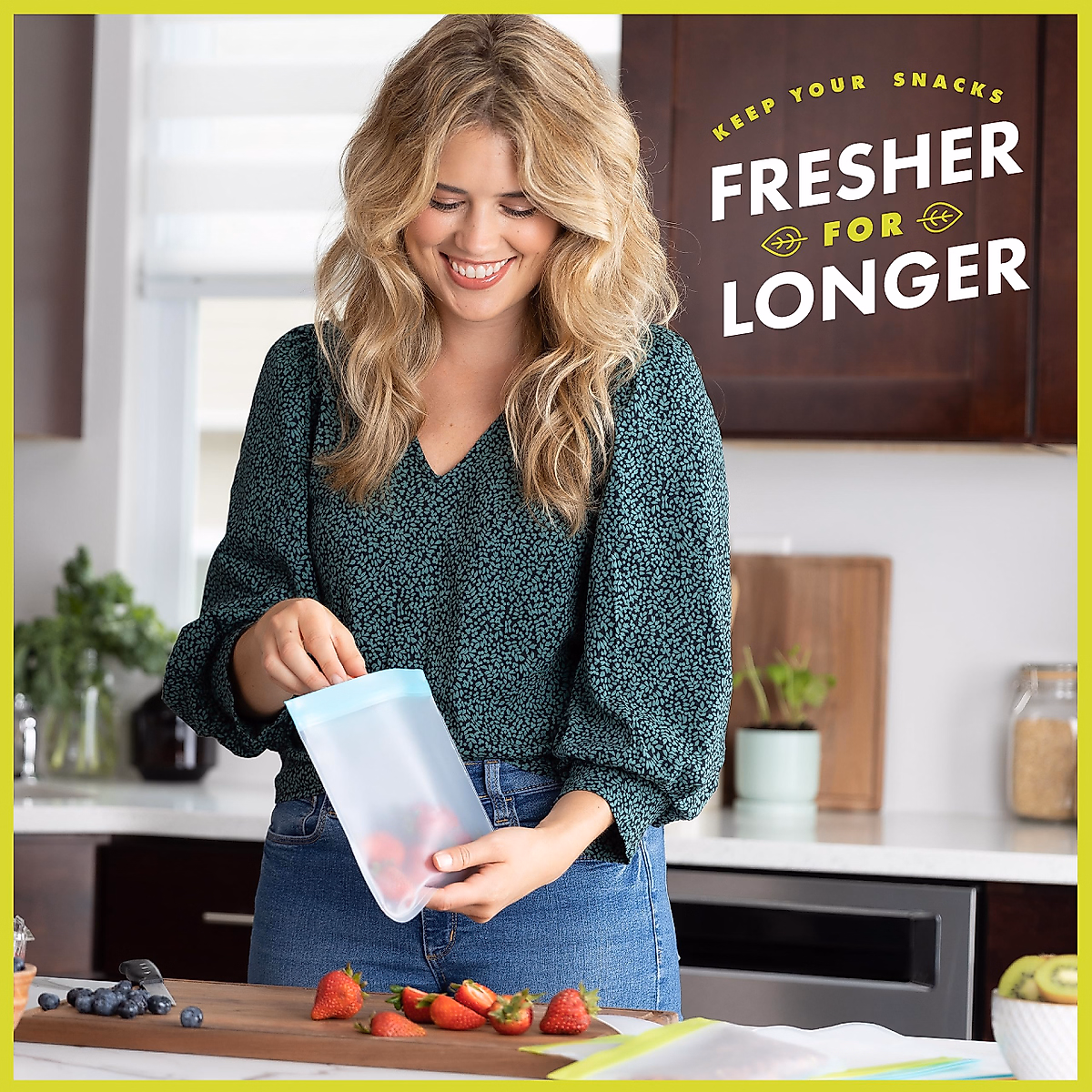 Pack of 10 Freezer Bags - BPA-FREE - Reusable Food Grade Storage Bags - Leakproof, - 2 Gallon Size, 4 Snack Size, 4 Sandwich Bags.