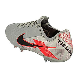 Nike Legend 8 Elite Mens Football Boots CW0518 Soccer Cleats (UK 7 US 8 EU 41, Metallic Bomber Grey Black 906)