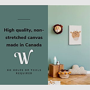 Giraffe Wall Art Nursery, Giraffe Canvas Art, Giraffe Nursery Decor, Giraffe Nursery Wall Art, Giraffe Nursery, Giraffe Decor, Giraffe Bedroom Decor, Nursery Art (20x30" Easy Hang Canvas Wall Art)