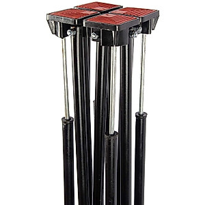 AnNafi® Carrom Stand | Professional Carrom Board Stand | Easy Adjustable & Foldable Four Fold Stand with Compact Design | Combination of Full Size Metal Pipe, Iron Rod & PVC | Indoor Games Fun Durable Strong