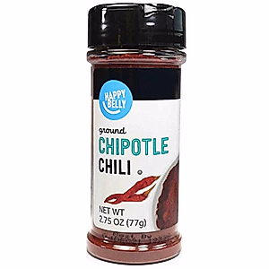 Amazon Brand - Happy Belly Chipotle Chili Crushed, 2.75 ounce (Pack of 1)