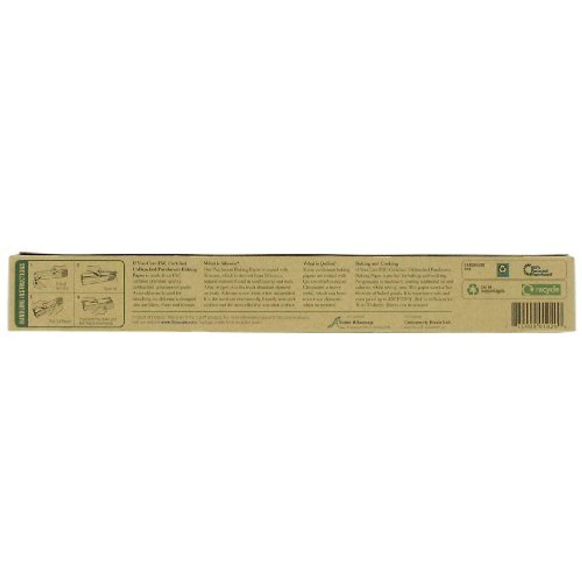 IF YOU CARE 100% Unbleached Silicone Parchment Paper, 70 Sq Ft (Pack of 4)