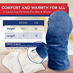 Doctor Developed Arthritis Gloves For Men- Fingerless Compression Gloves For Women - Hand Arthritis Pain Relief Gloves For Carpal Tunnel - With Dr Written Handbook Blue (Lavender Scented, 1 pair)