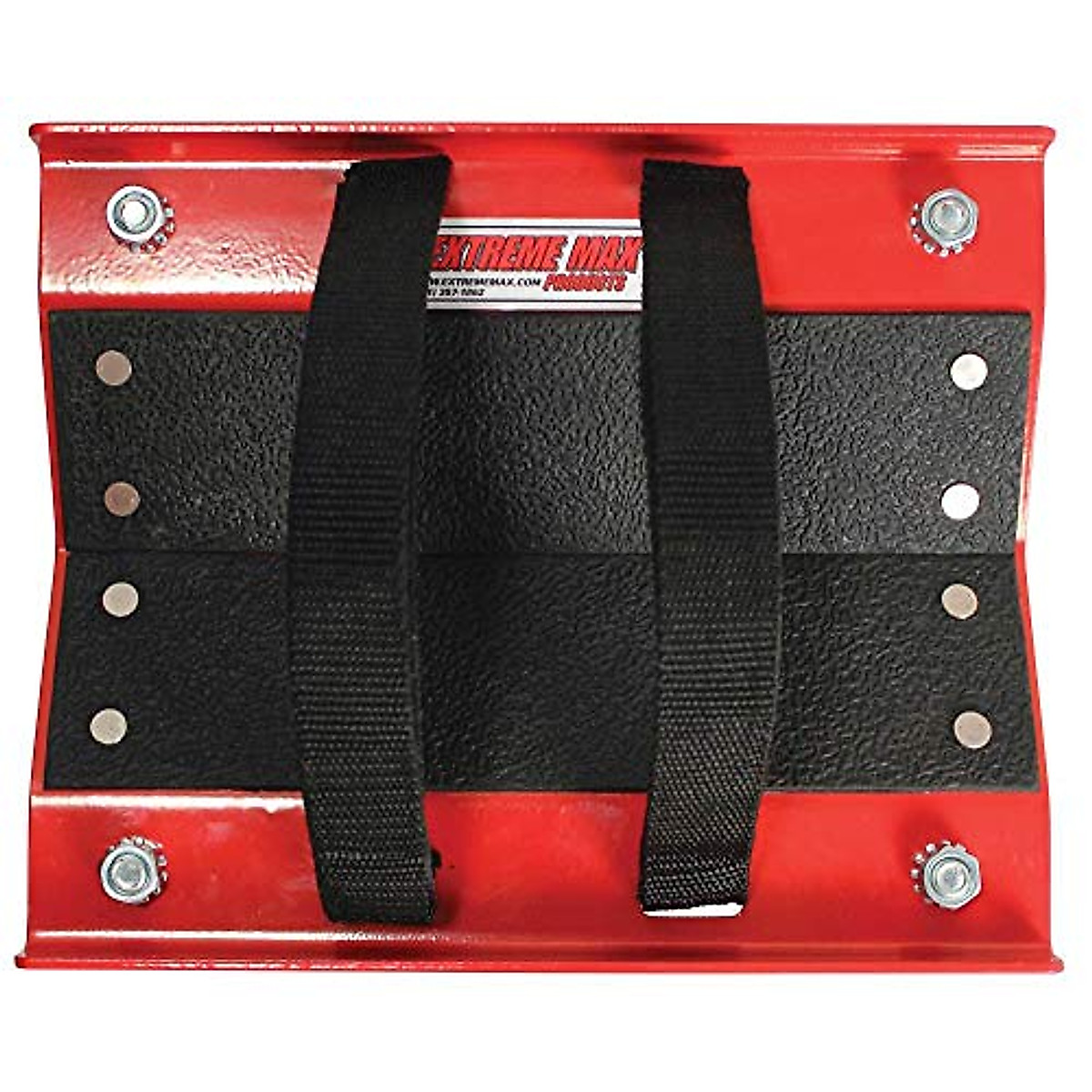 Extreme Max 5800.0228 V-Slides Snowmobile Dolly System - Steel, Red