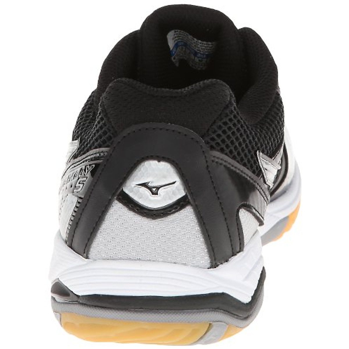 Mizuno Women's Wave Rally 5 Volley Ball Shoe,Black/Silver,6 M US