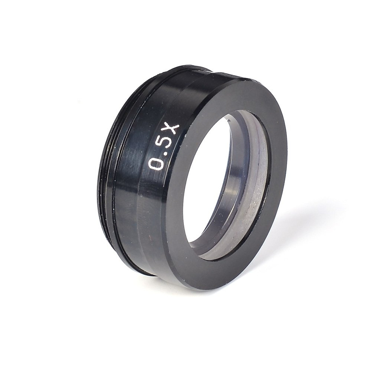 0.5X Stereo Microscope Auxiliary Barlow Lens Big Attachment Objective Lens