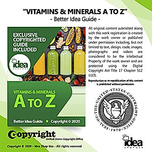 Spring Valley Fast Dissolve Zinc with Vitamin C, Chewable Tablets, Orange, 150 Ct (2 Pack) Bundle with Exclusive "Vitamins & Minerals - A to Z" - Better Idea Guide (3 Items)