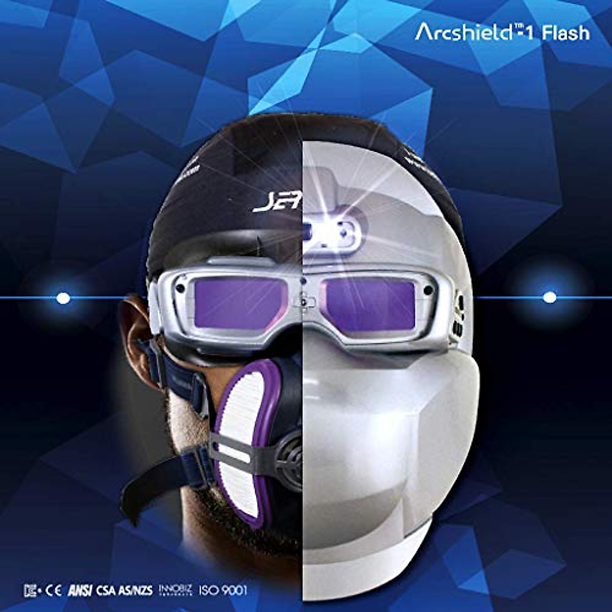 Servore Auto Shade Darkening Welding Goggle Arcshield 2 The world's first Auto-Darkening Protect Mask (Arcshield 1 Flash SV)
