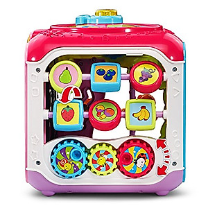 VTech Sort and Discovery Activity Cube (Frustration Free Packaging), Pink