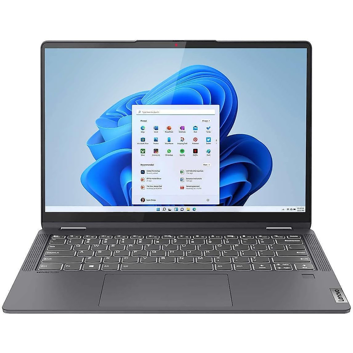 Lenovo 2023 Newest IdeaPad Flex 5 2-in-1 Laptop, 14" WQXGA Touchscreen, Intel Core i5-1235U (10-Core), 16GB RAM, 1TB SSD SSD, Intel Iris Xe Graphics, Wi-Fi 6, Backlit Keyboard, Windows 11 Home