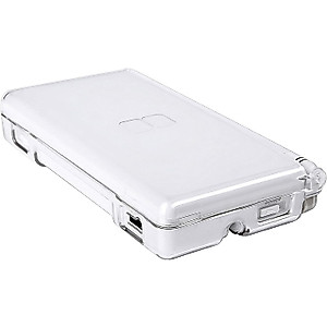 KlsyChry Transparent Hard Shell Case Cover Compatible with Nintendo DS Lite NDSL, Replacement Protective NDS Lite Crystal Clear Housing Case（Not for Nintendo DS or Dsi）