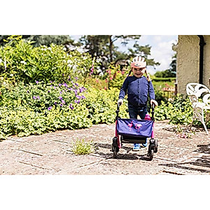 Wheelchair Organizer - Fits Handles of Any Wheelchair, Special Needs Buggy, Rollator or Mobility Scooter – Wheelchair Cup Holder – Cell Phone Pocket - Lots of Storage (Gray-Green Polar Bear)