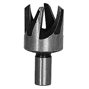 Eagles 14-Pack Woodworking Tool Set, 8PCS 5/8" 1/2" 3/8" 1/4" Carbon Steel Wood Plug Cutter Drill Bit Set and 6pcs 1/4" Hex Shank HSS 5 Flute 90 Degree Countersink Drill Bits