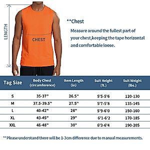 Zengjo Mens Athletic Tank Tops(Green,XL)