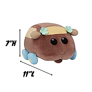 MGA Entertainment Pui Pui Molcar 11-Inch Choco, Ultrasoft Stuffed Animal Medium Plush Toy, Gift for Kids Girls Boys Collectors Ages 3 4 5 6 7+