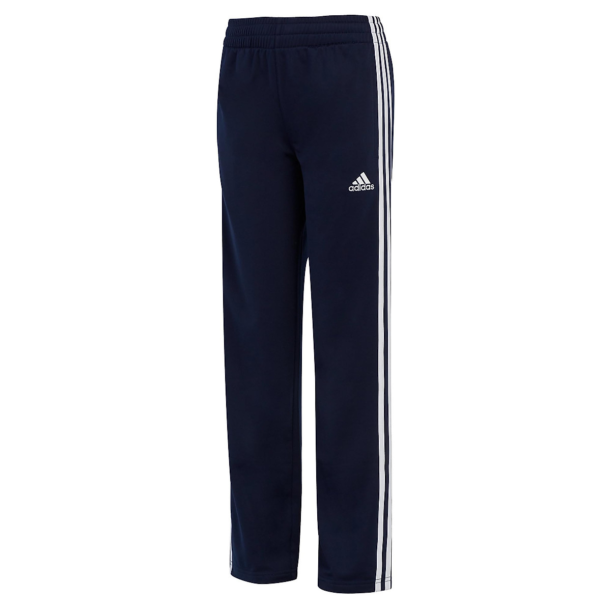 adidas Boys' Active Sports Athletic Tricot Jogger Pant, Iconic Collegiate Navy, 7