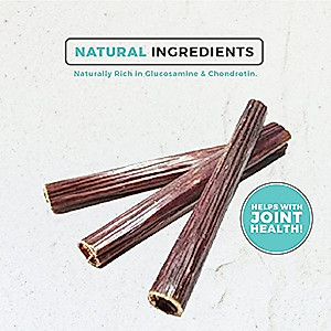 Dog Nip! 6" Taffy Sticks - Gullet Sticks -Esophagus Sticks (1 Pound) (Approx. 35-45 Pieces) Naturally Rich in Glucosamine and Chondroitin - Joint Health - Grass Fed Beef