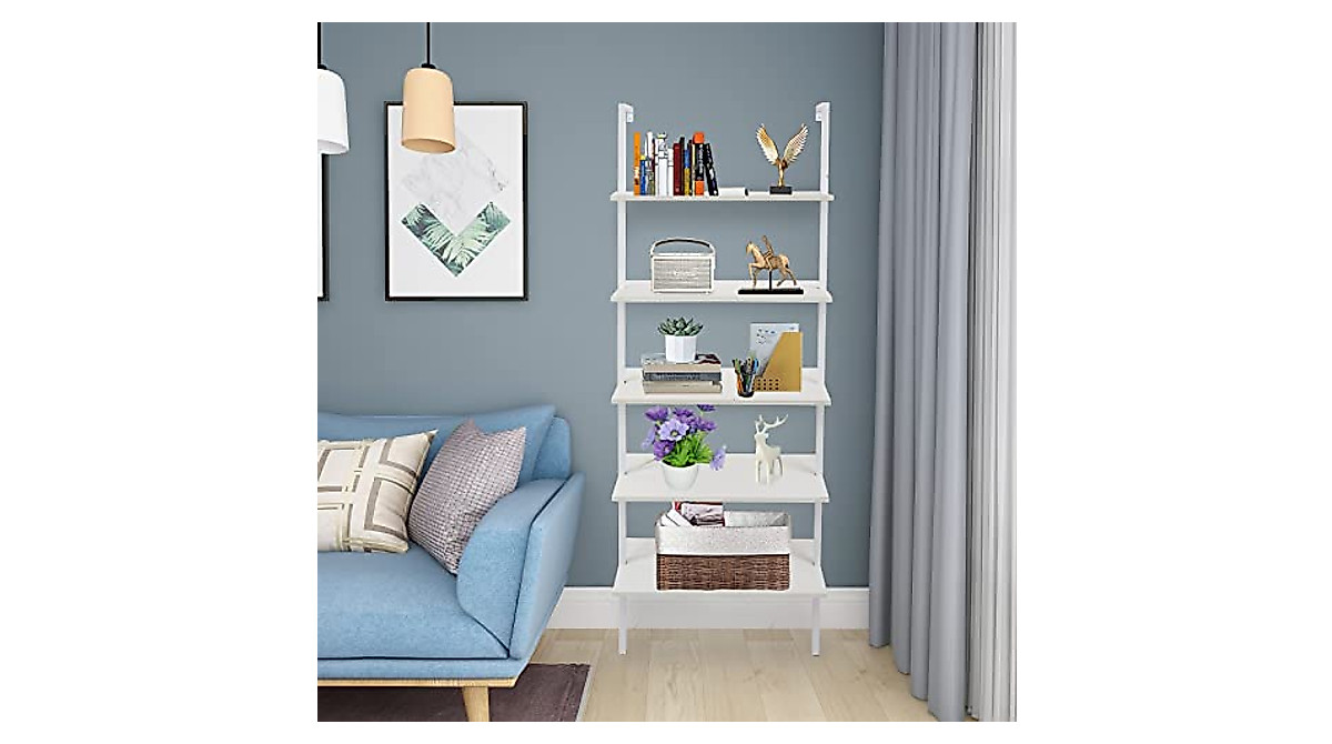 Karl Home 5-Tier Wall Mounted Shelf - Stylish & Durable