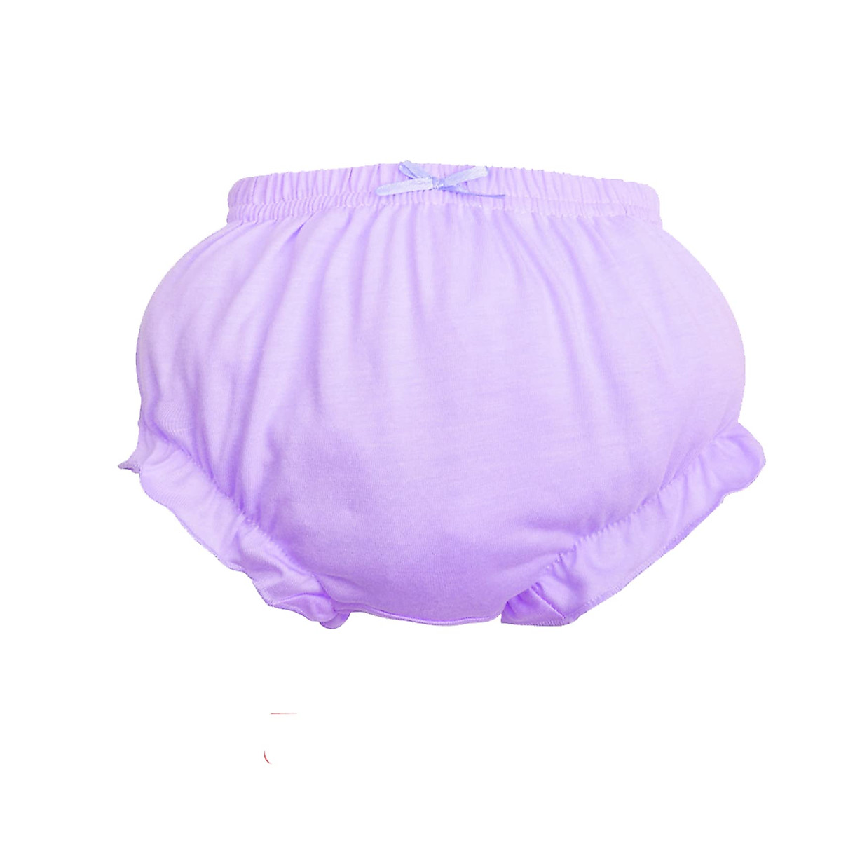 Orinery Cotton Underwear Baby Girl Undies Breathable Bloomers Briefs Infant Toddler Panties Kids Ruffle Assorted Boxer 6-Pack(BD0515, 1-2T