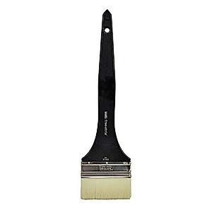 Liquitex 1300804 Professional Freestyle Large Scale Brush, Broad Flat/Varnish 4-inch, Long Handle , Black