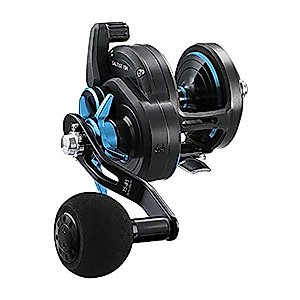 Daiwa SALTIST30H Saltist Star Drag Casting Reel, Size 30, 6.4: 1 Gear Ratio, 5 Bearings, 39.50" Retrieve Rate, Right Hand, Black