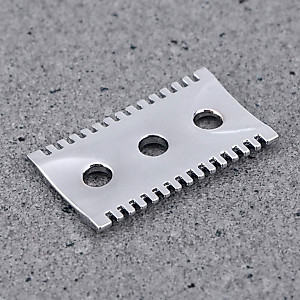 Lurrose Razor Head Replacement Manual Double Edge Razor Safety Shaving Head without Blade