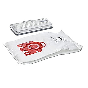 Miele Performance Pack AirClean 3D FJM Vacuum Cleaner Bags, 16 x Bags, 1 x HEPA Filter