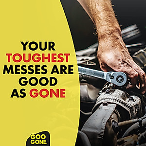 Goo Gone Pro-Power - 16 Fl Oz (Pack of 1) - Professional Strength Adhesive Remover, Spray Pump, Yellow