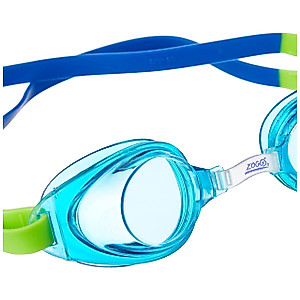 Zoggs Little Ripper Kids UV Swimming Goggles (0-6 Years) - Green/Blue