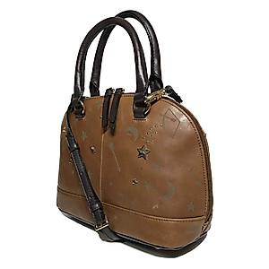 Tignanello Vintage Leather Andromeda Mini Dome Crossbody, Etched Rust